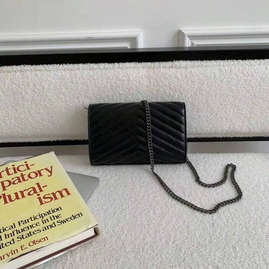 Niche Design Ins High Sense Clamshell Envelope Bag Long Purse Small ...