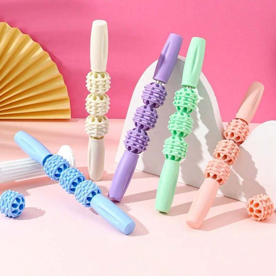 Massage Stick Dumbbell Muscle Relaxing Tool, Slim Calves Deep Tissue ...