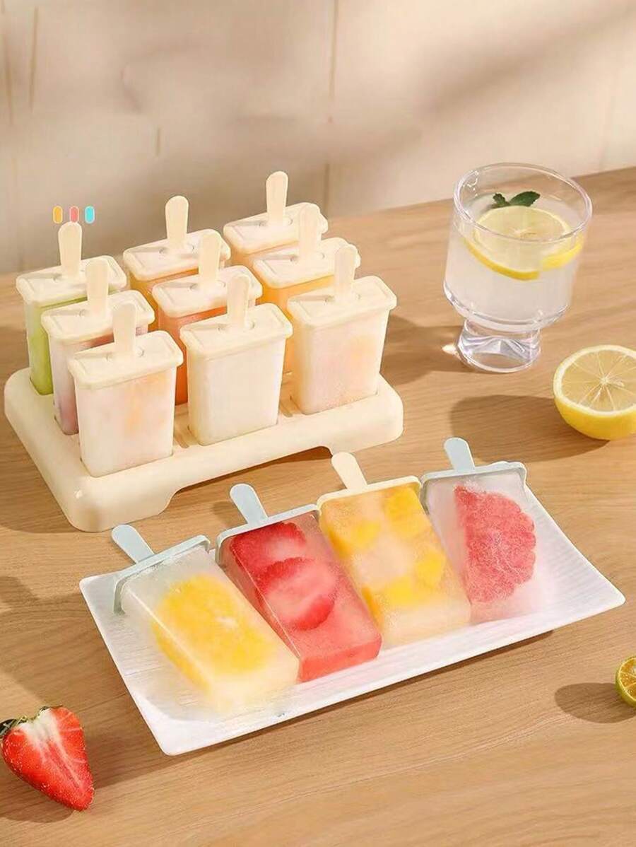Ice Lolly Mold, Homemade Ice Pop, Popsicle, Ice Cube Tray, Ice Cream ...