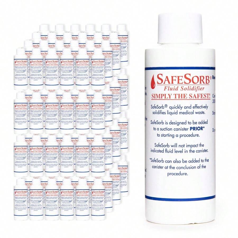 Spill Absorbent Powder - Clean Up Bodily Fluids, Blood, Vomit, Urine ...