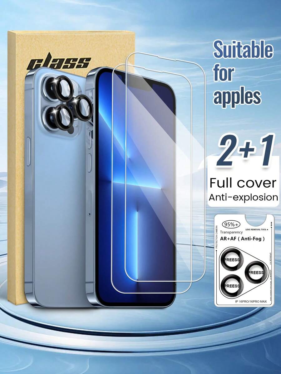 IPhone Privacy Screen Protector + High-Definition Lens Film, Compatible With IPhone 11/12/13/14 ...