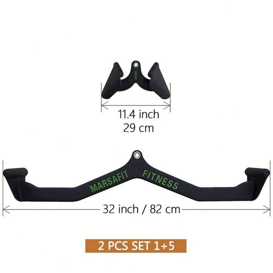 LAT Pull Down Bar For Cable Machine, LAT Pulldown Attachments, Home Gym ...