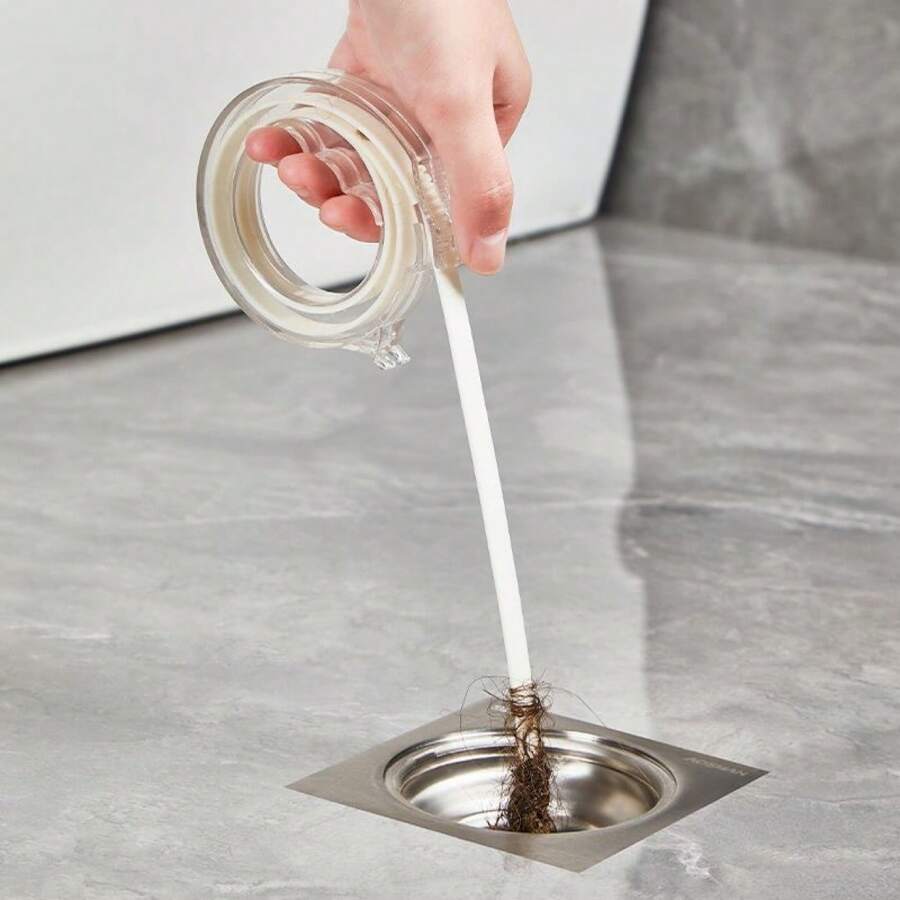 1pc Sink Drain Snake Cleaner, Extendable Cleaning Rod, Portable Drain ...