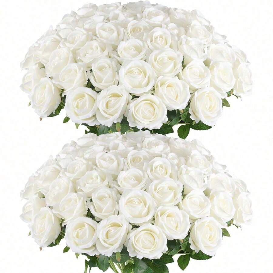 Bulk, White Centerpieces In Arrangement (50, Home Artificial White) For ...