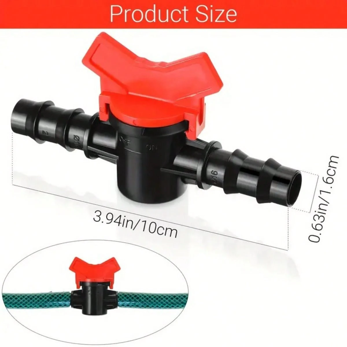 Drip Irrigation Switch Valve Switch Hose Connector Valve With Hose ...