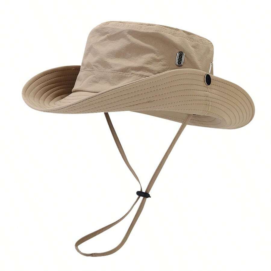 1pc Mountain Camping Rope Bucket Hat Sun Shade Hiking Sun Protection ...