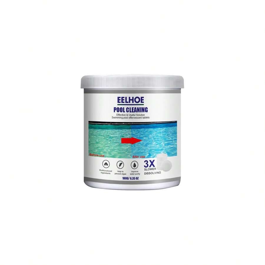 Multifunctional Pool Tub Effervescent Tablets, Water Quality Cleaning ...