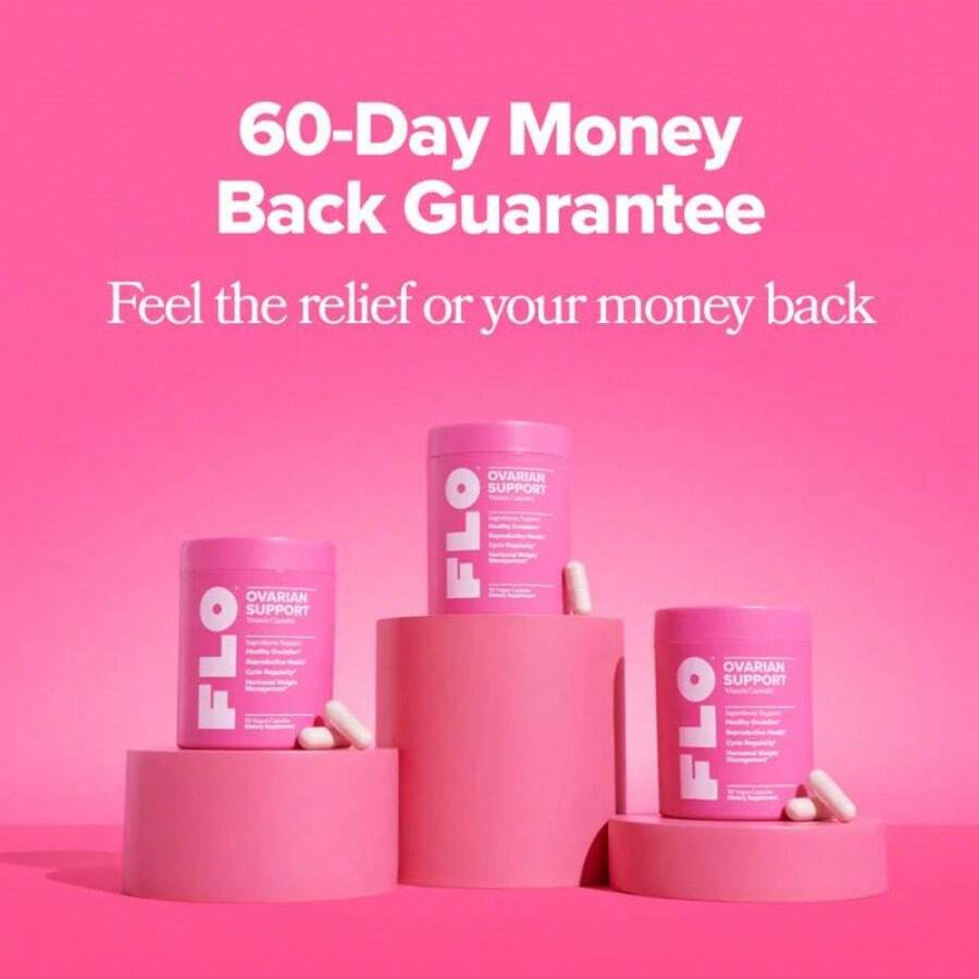 Hormone Balance & Cycle Support Vitamins By FLO: Supplement For Women ...