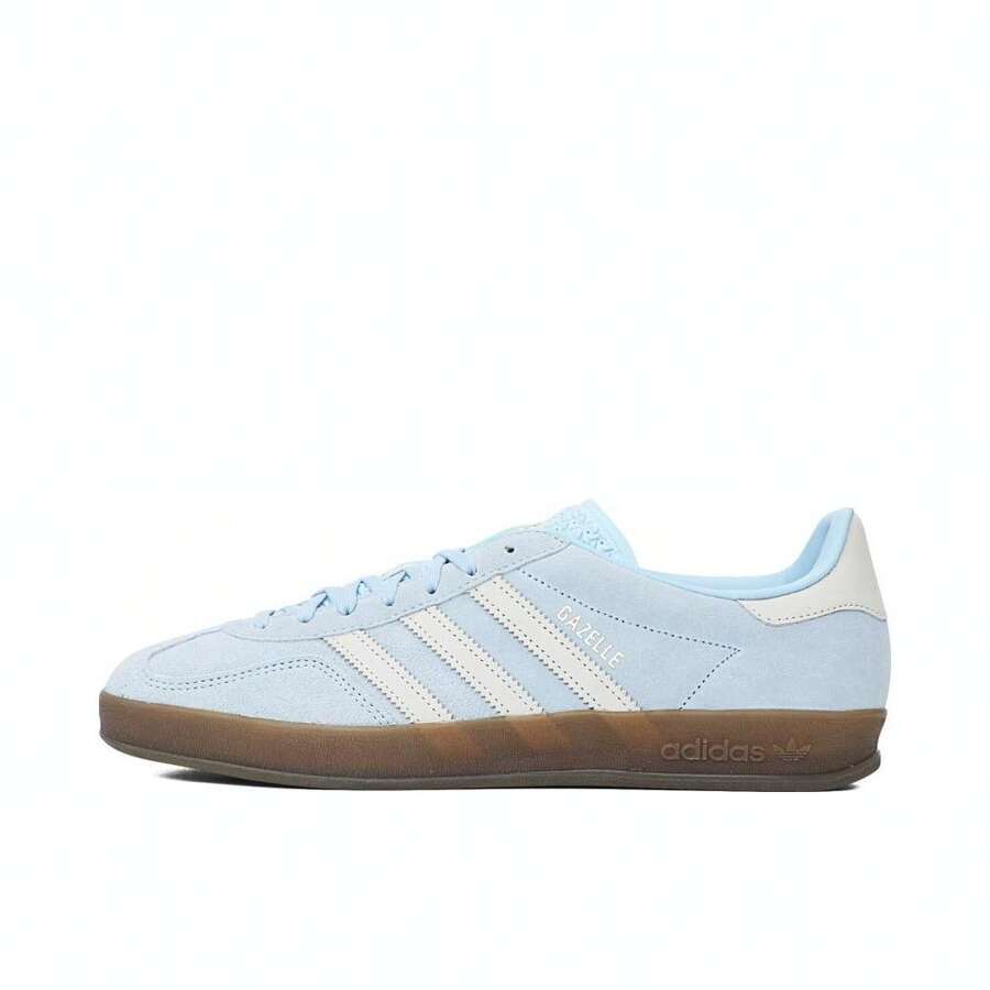 Adidas Originals 2025年モデル ユニセックス ガゼル インドア W カジュアルローカット スニーカー JI2717 ...