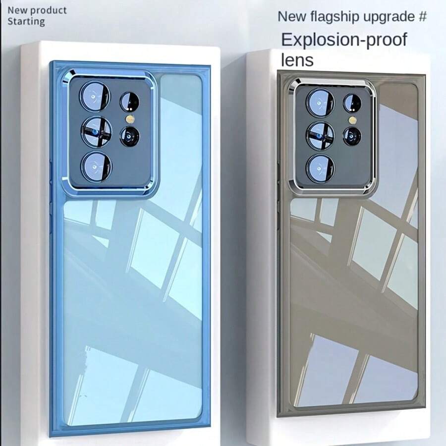 Transparent Silicon Phone Case For Samung Galaxy S25 S25Plus S25Ultra ...