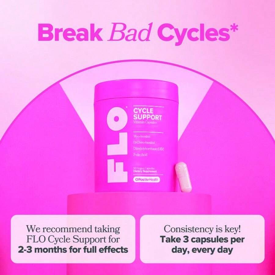 Hormone Balance & Cycle Support Vitamins By FLO: Supplement For Women ...