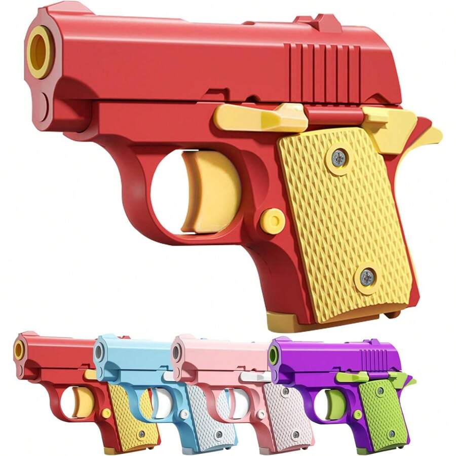 Kids Toy Gun - Pocket-Sized M1911 - Mechanical Linkage - Auto Recoil ...