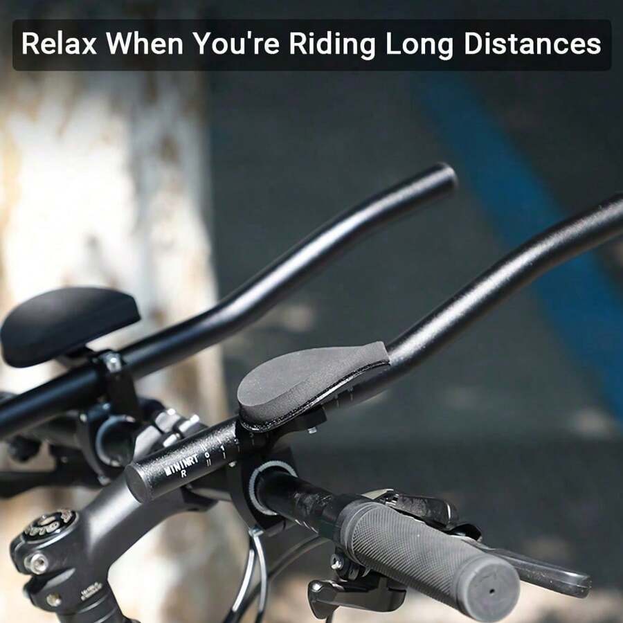 Aluminum Alloy Bicycle Handlebar Arm Rest Clip For Mountain Road Bikes ...