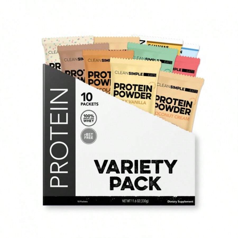 Protein Powder Variety Pack (10 Single Serving Stick Packs) | SHEIN USA