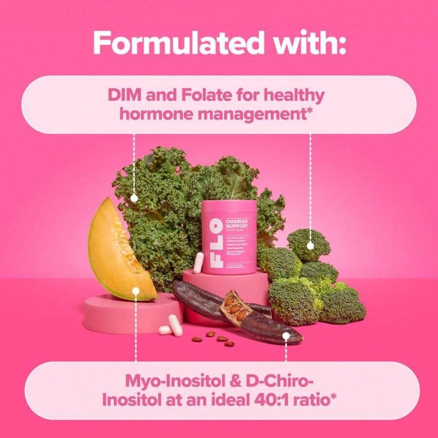 Hormone Balance & Cycle Support Vitamins By FLO: Supplement For Women ...