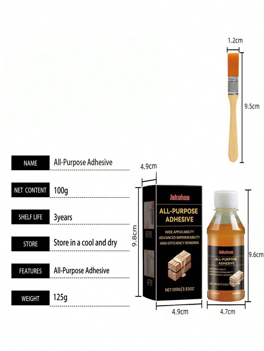 Multi-Purpose Repair Glue, Fast Drying Natural Curing Adhesive Glue For ...