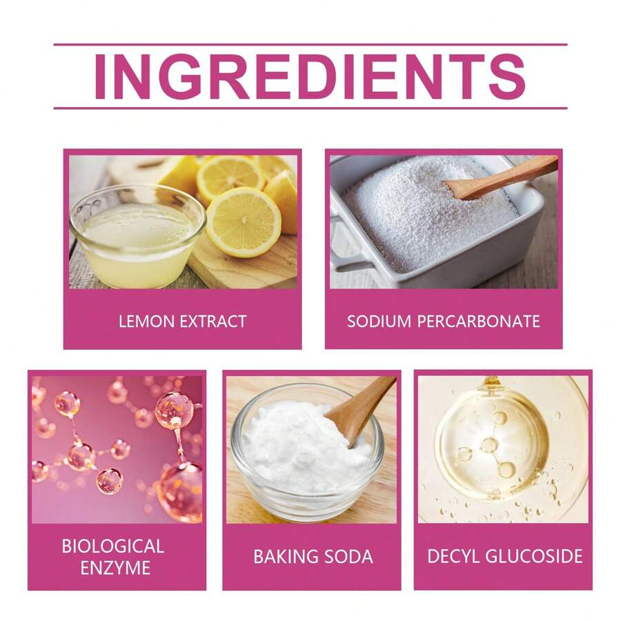 10pcs Biological Enzyme Laundry Detergent Sheets, Removes Yellowing ...