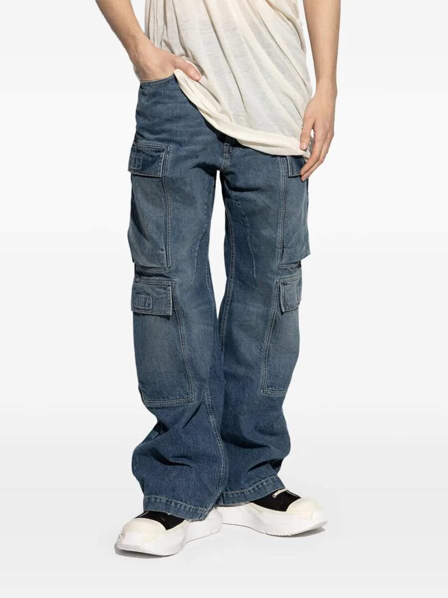 Rick Owens DRKSHDW - Men Double Cargo Jeans | SHEIN USA