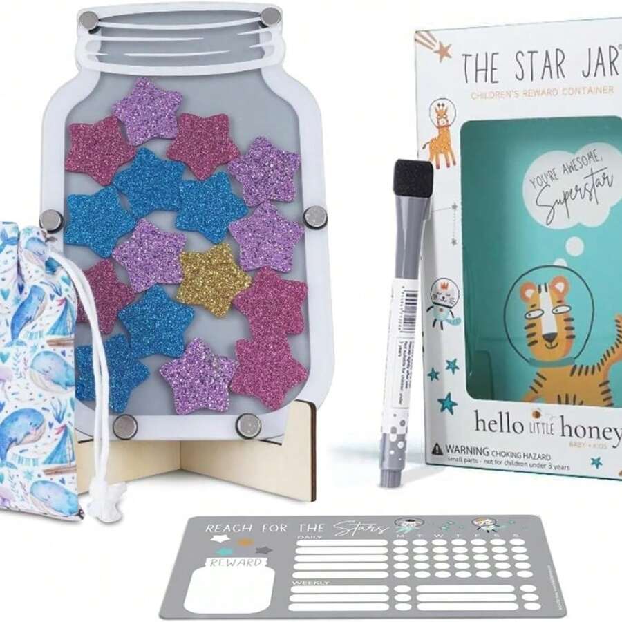 The Star Jar-Chore Chart For Kids Multiple Kids, Potty Training Chart ...