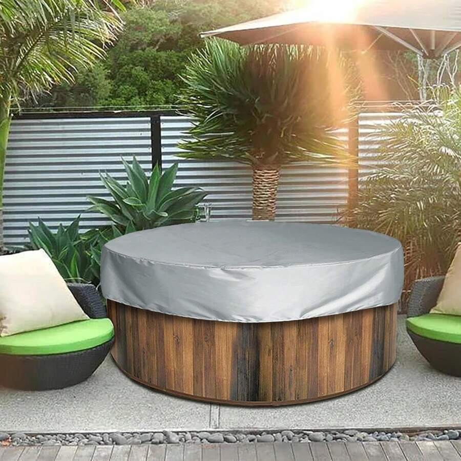 SPA Cover For Hot Tub, Waterproof Round Inflatable Hot Tub Cover ...