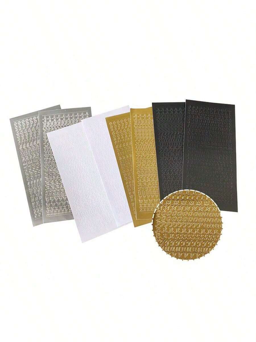 Silver Black And White Pvc English Alphanumeric Size Writer Account ...