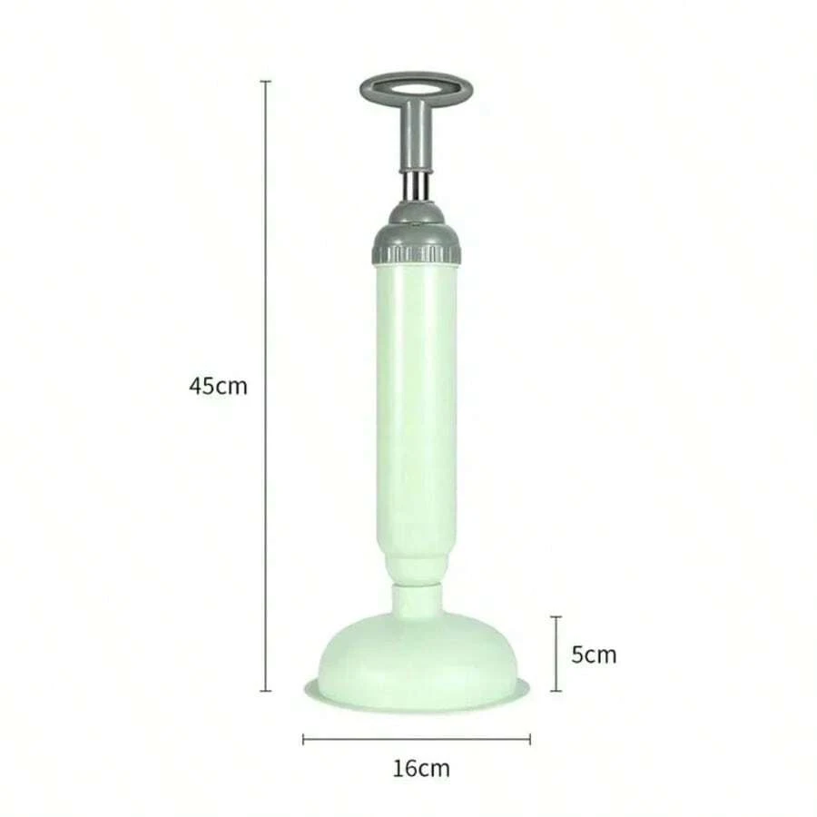 Silicone Toilet Plunger High Pressure Pump Anti Clogging Drain Cleaners ...