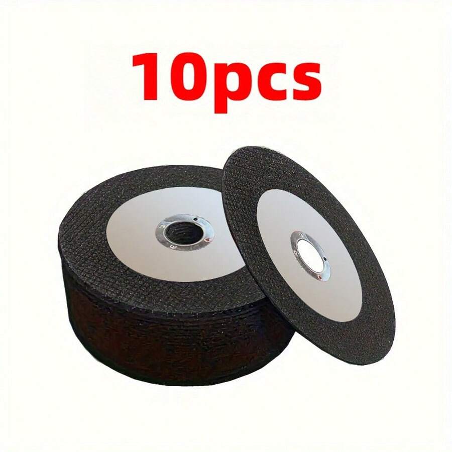 10pcs Metal Cutting Discs - Double Mesh Resin Grinding Wheels, 1. 2Mm ...