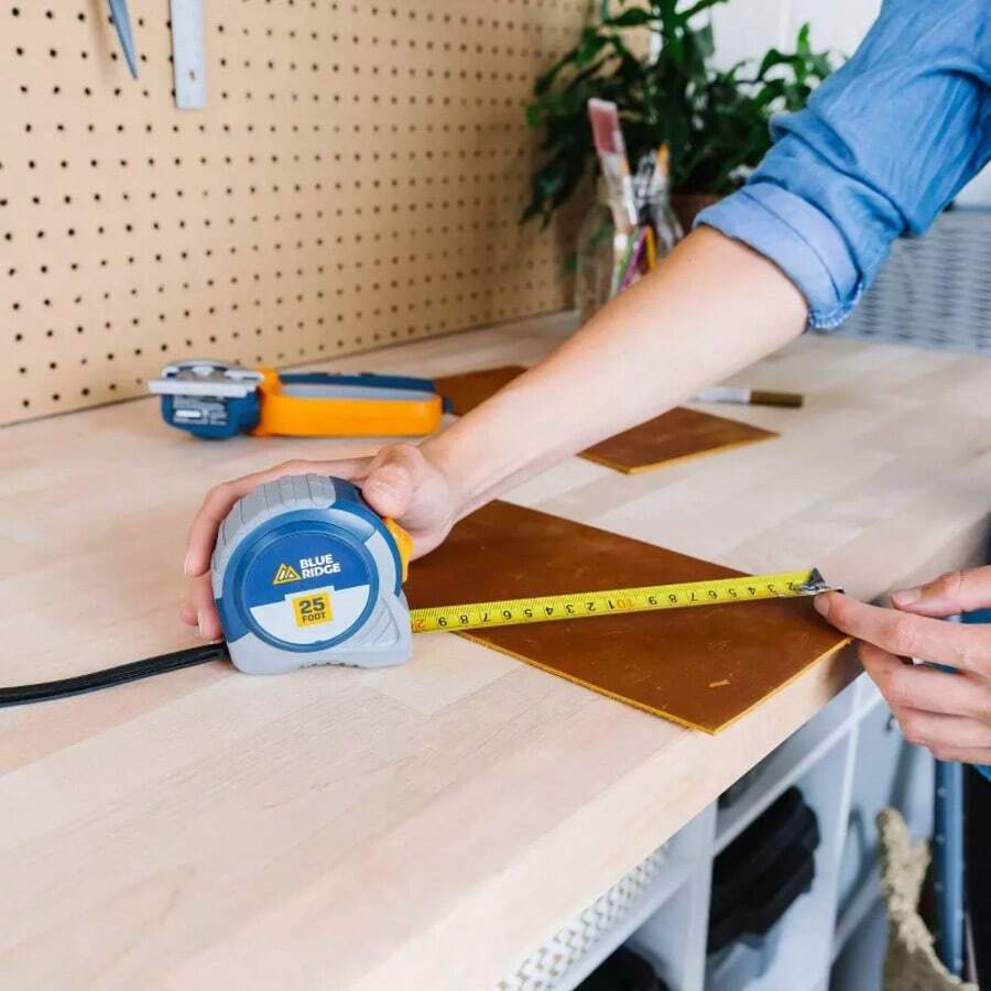 1lue Ridge Tools 25' Tape Measure: 25 Ft Measuring Tape, P1stic & Steel ...