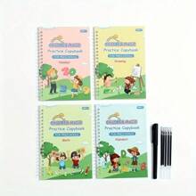 Reusable Grooved Handwriting Workbooks,Magic Copybook,Magic Writing ...