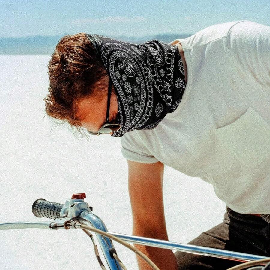 4-In-1 Sun Protection Neck Gaiter & Face Mask - Breathable Polyester ...