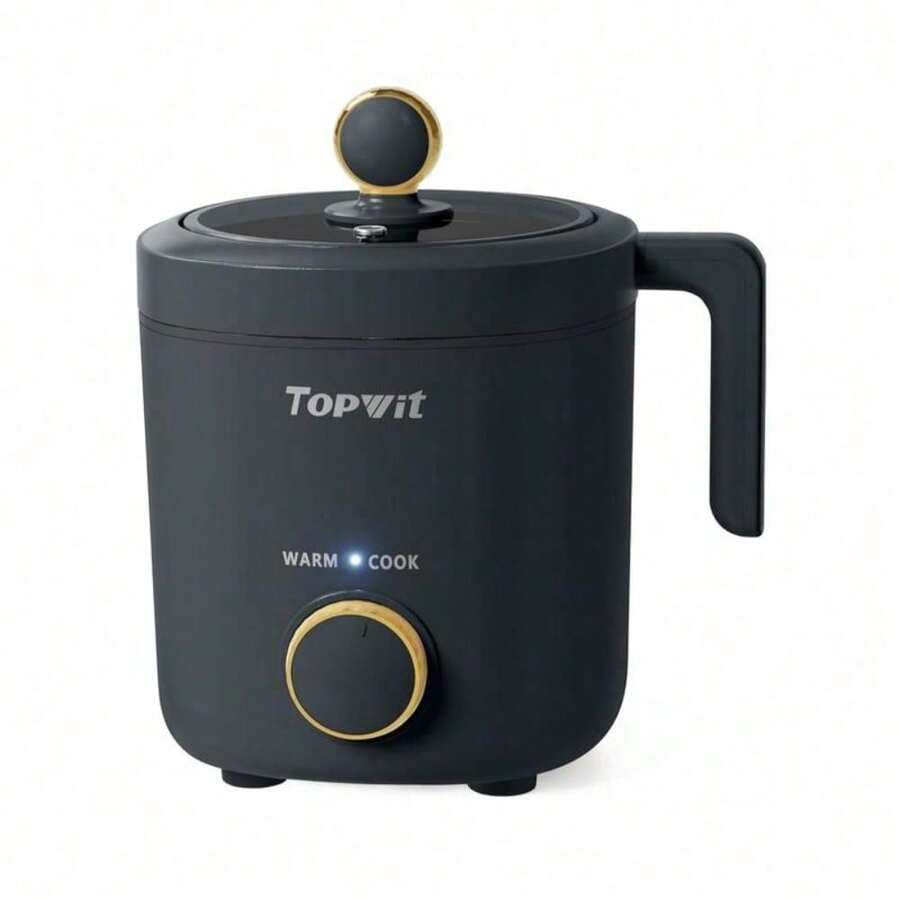 GUIRE Rice Cooker Small By Dezin, 2-Cups Uncooked, 1.2L Mini Rice ...