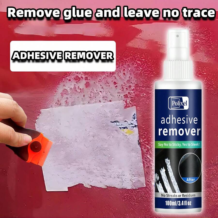 Adhesive Remover, Dissolve & Soften Adhesives On Car Glass & Paint ...