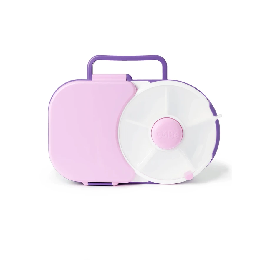 Style Lunch Box With Snack Spinner Flip - Divided Lunch Container With ...