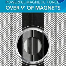 Magnetic Screen Door - Self Sealing, Heavy Duty, Hands Free Mesh ...