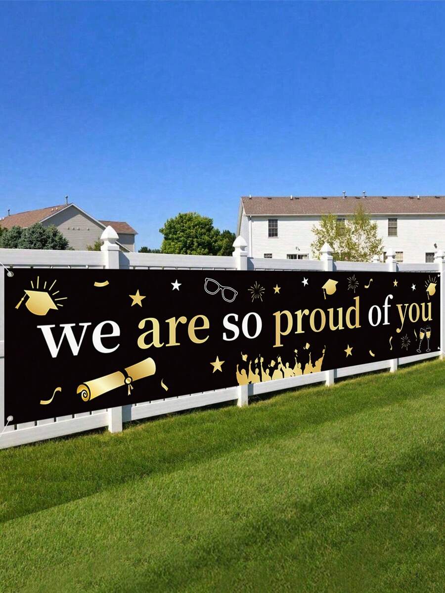 Graduation Party Decorations Banner Graduation Yard Sign Banner Class ...