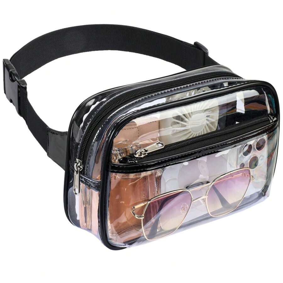 Lear Belt Bag - Clear Fanny Pack Stadium Approved For Women Large ...