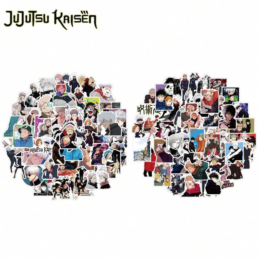 Crunchyroll 100PCS Officially Licensed Stickers Gojo Satoru Yuji Megumi ...