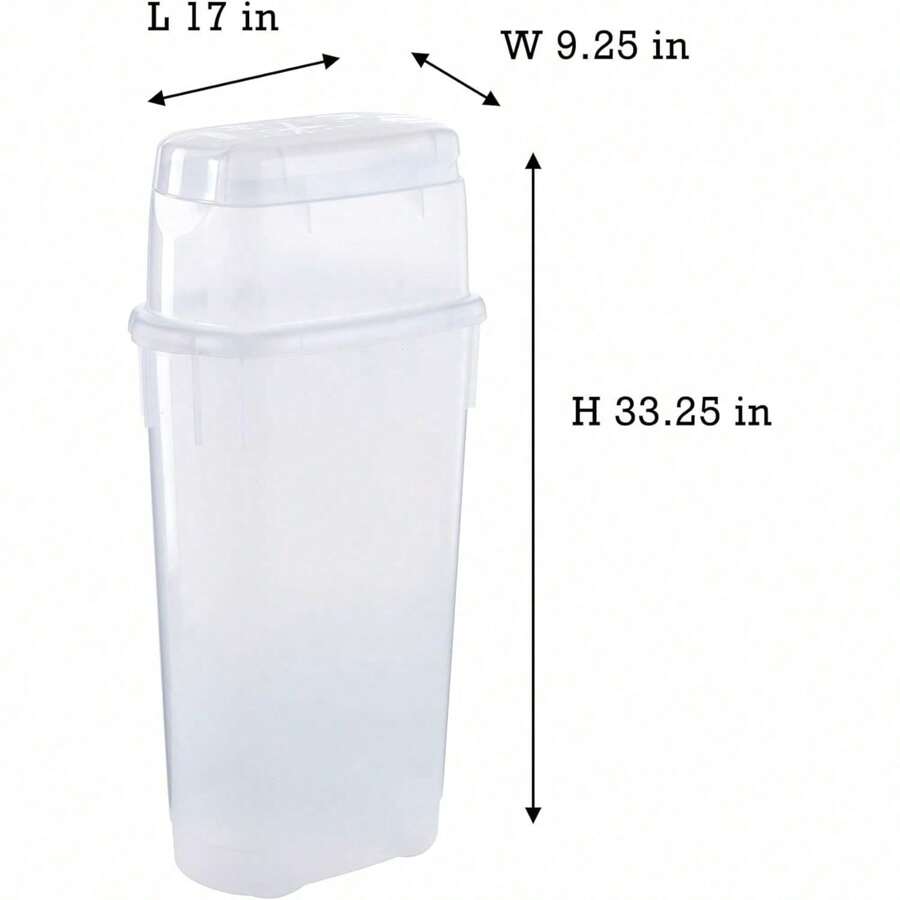 Wrap N' Craft Plastic Wrapping Paper Organizer Storage Container With ...