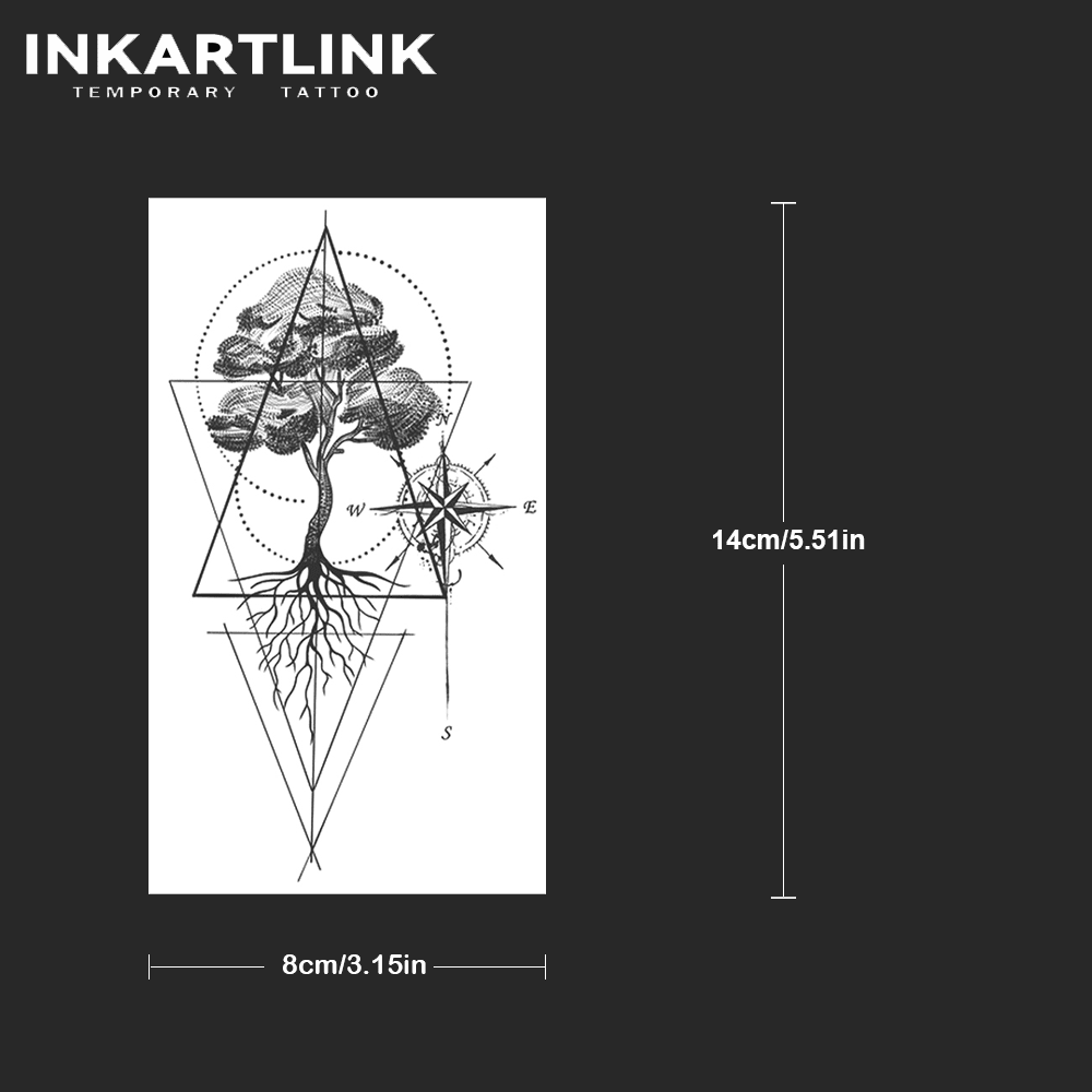 INKARTLINK تقنية الوشم الثوري من إنكارتلينك، وشم شجرة نصف دائم، وشم ...