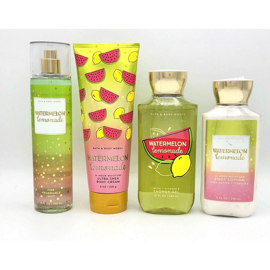 Bath & Body Works Watermelon Lemonade Gift Set Fragrance Mist 8 Oz ...