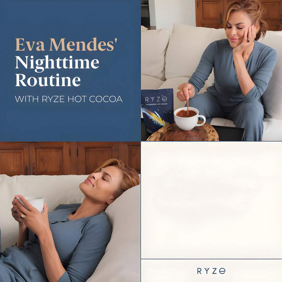 Mushroom Hot Cocoa I Melatonin Sleep Aid Keto Cocoa Powder With ...