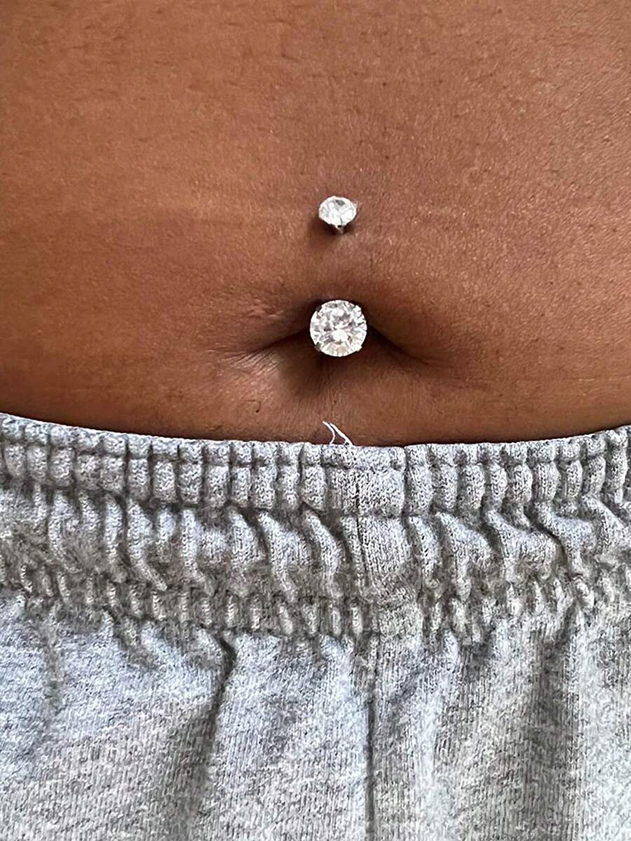 Belly Button Piercing Kit Gun Belly Piercing Kit Belly Button Piercing ...