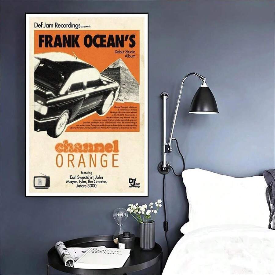 1pc Ocean Poster Channel Orange Poster Music Album Poster Aesthetic ...