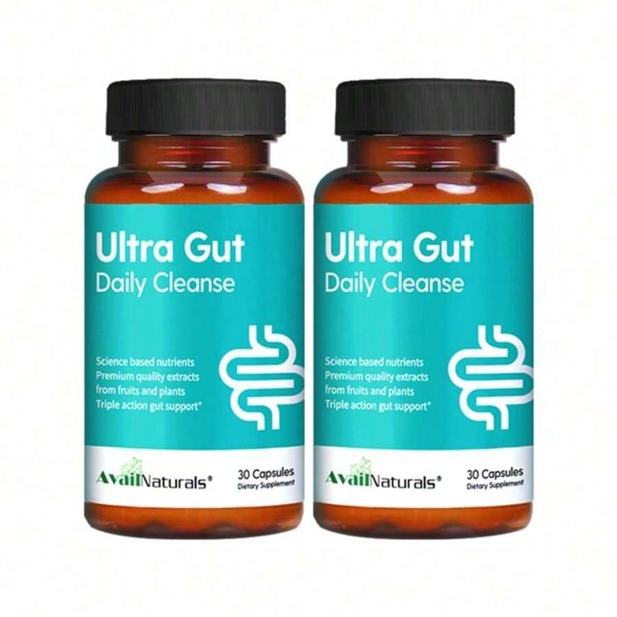 AvailNaturals Ultra Gut Senior Colon Cleanse | Leaf Extract & Psyllium ...