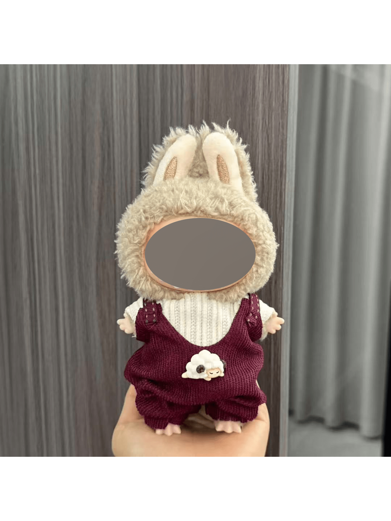 17cm LABUBU Plush Doll Outfit Set (Apparel Only), Fits First & Second ...