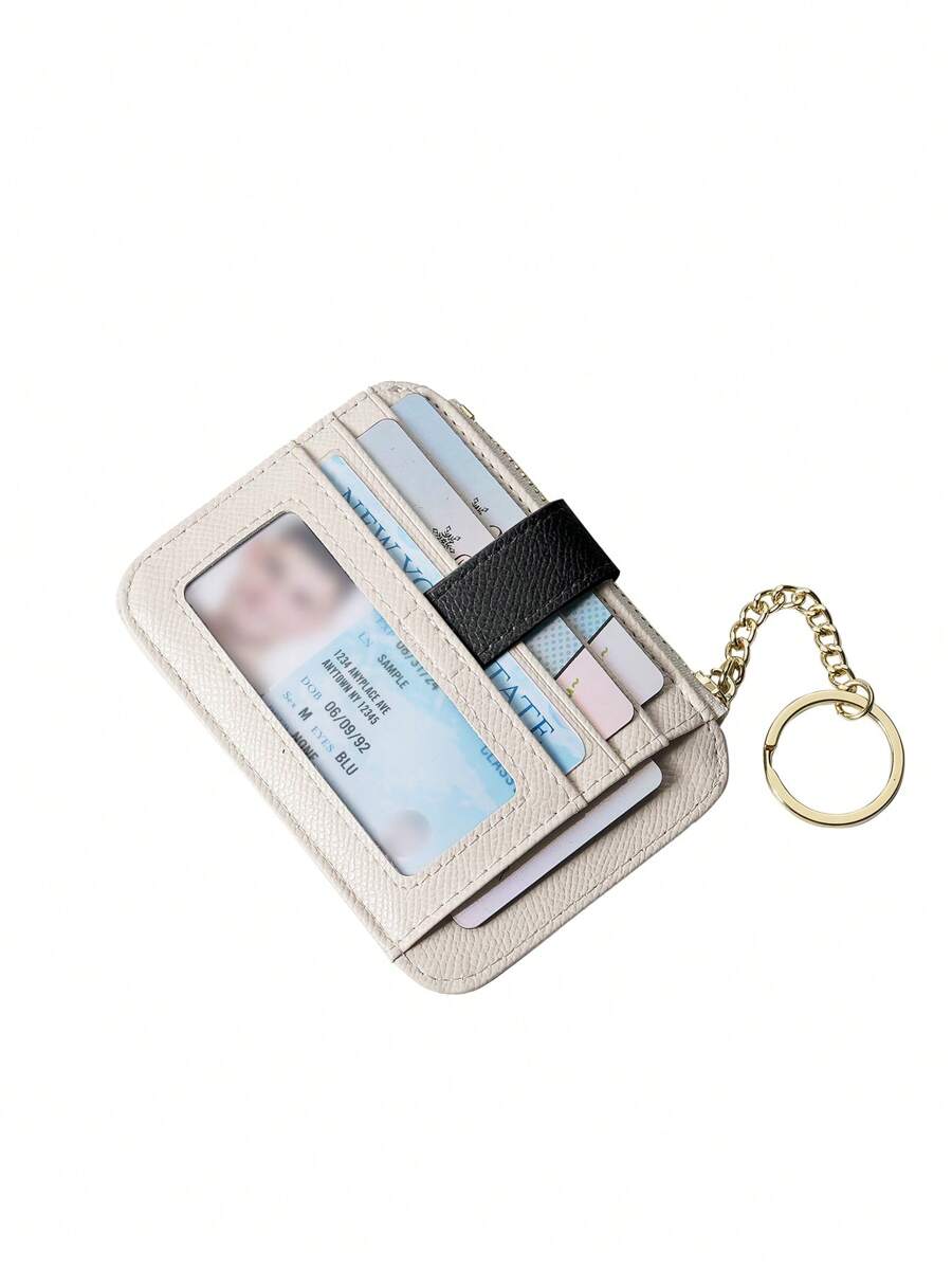 BATSIOE New Mini Compact Ultra-Thin Card Holder Simple Stylish Key ...