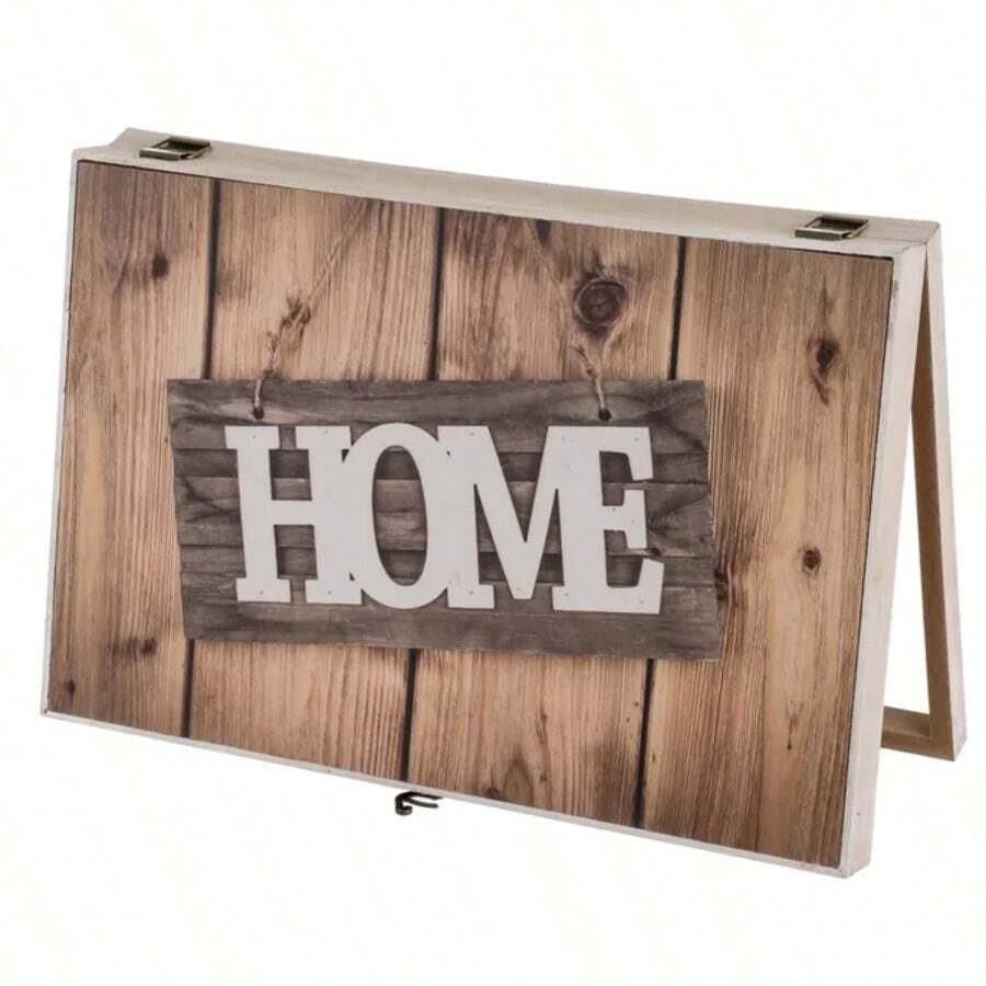 BLOOM STORE - Natural Wood Electric Meter Box With Lid - Metal ...