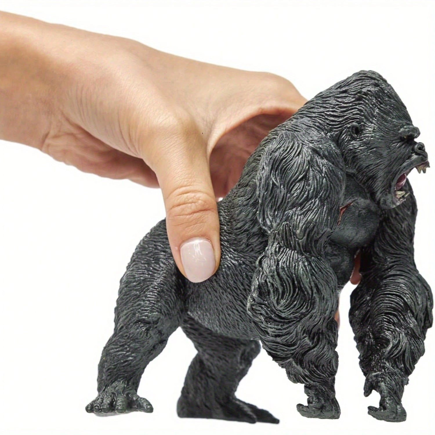 1 Realistic Gorilla Model Statue - Detailed Fur Texture - With Scars ...