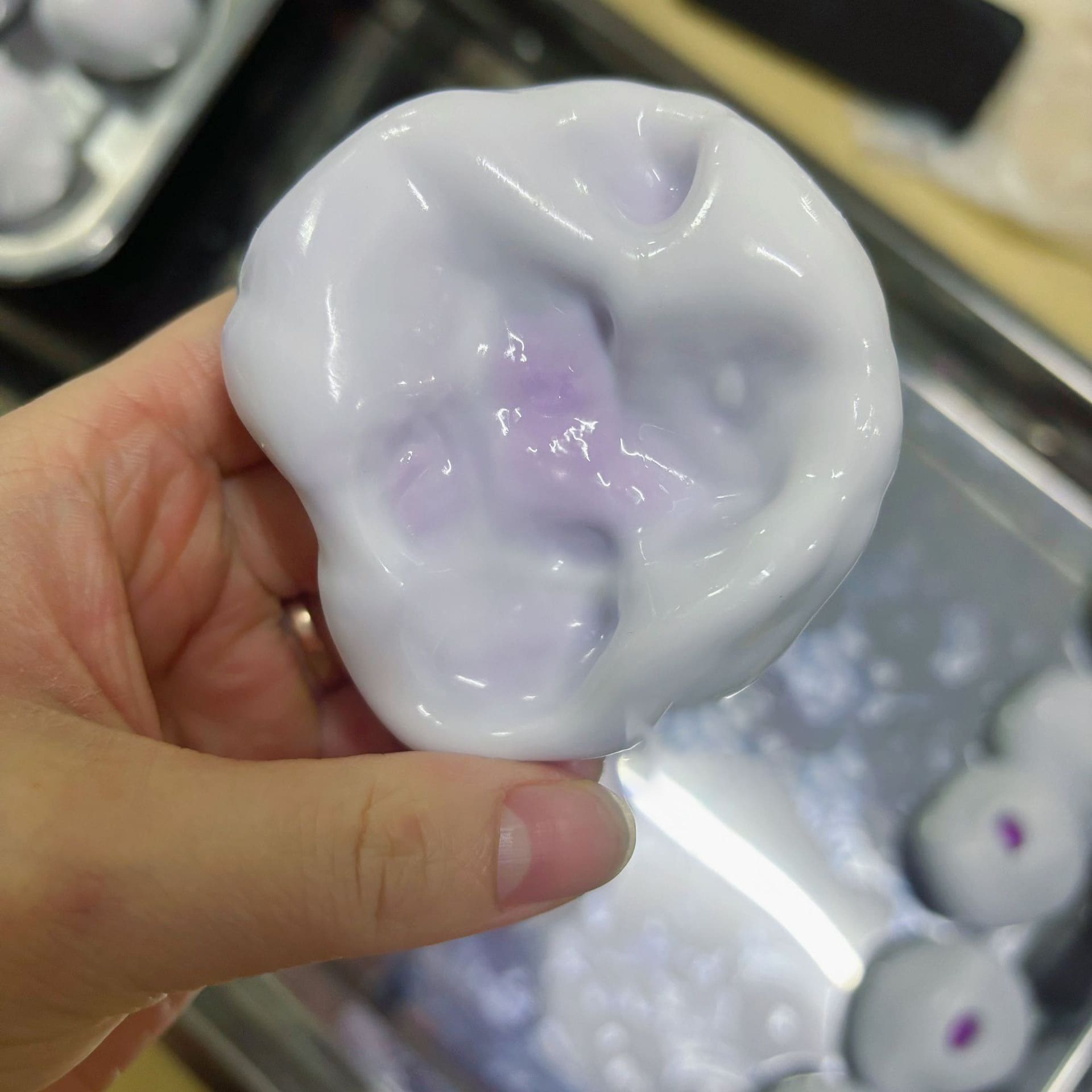 1pc Realistic Ice Mooncake Mochi Squishable Ball Toy - Creative And ...