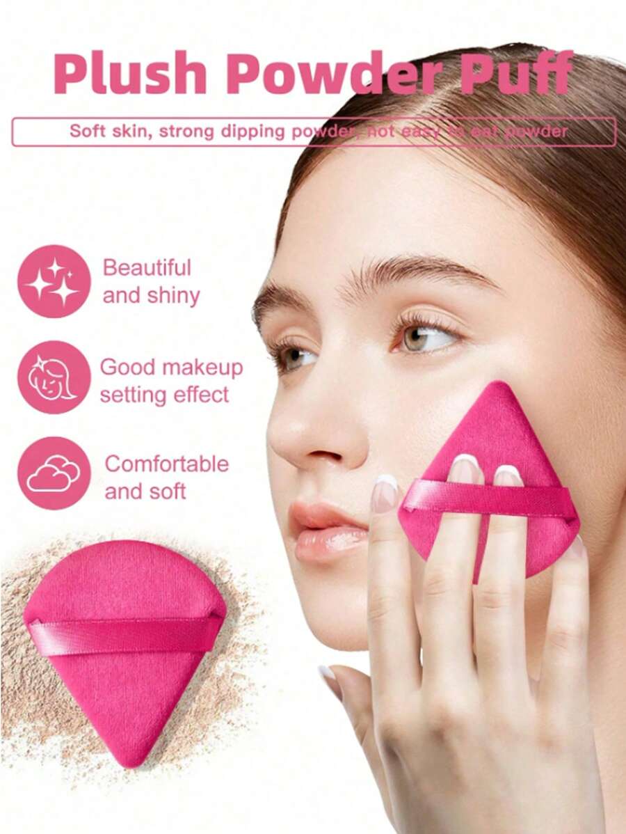 7 Makeup Set, Sponge For Foundation Blending, 3 Beauty Eggs, 2 Triangle ...